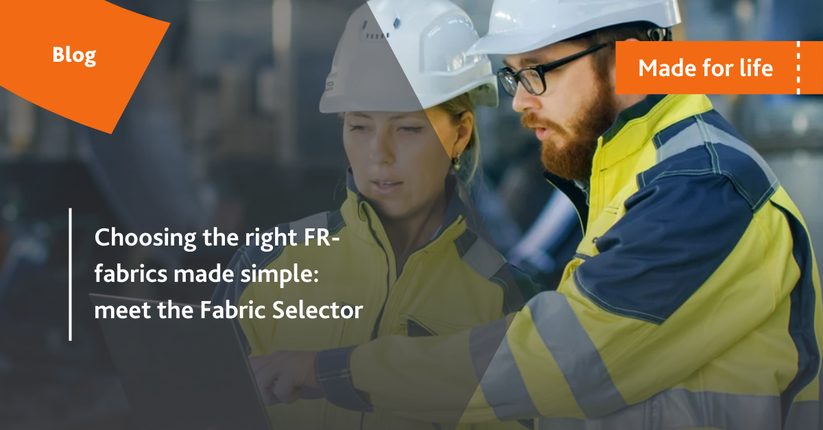 Choosing the right FR-fabrics made simple: meet the Fabric Selector