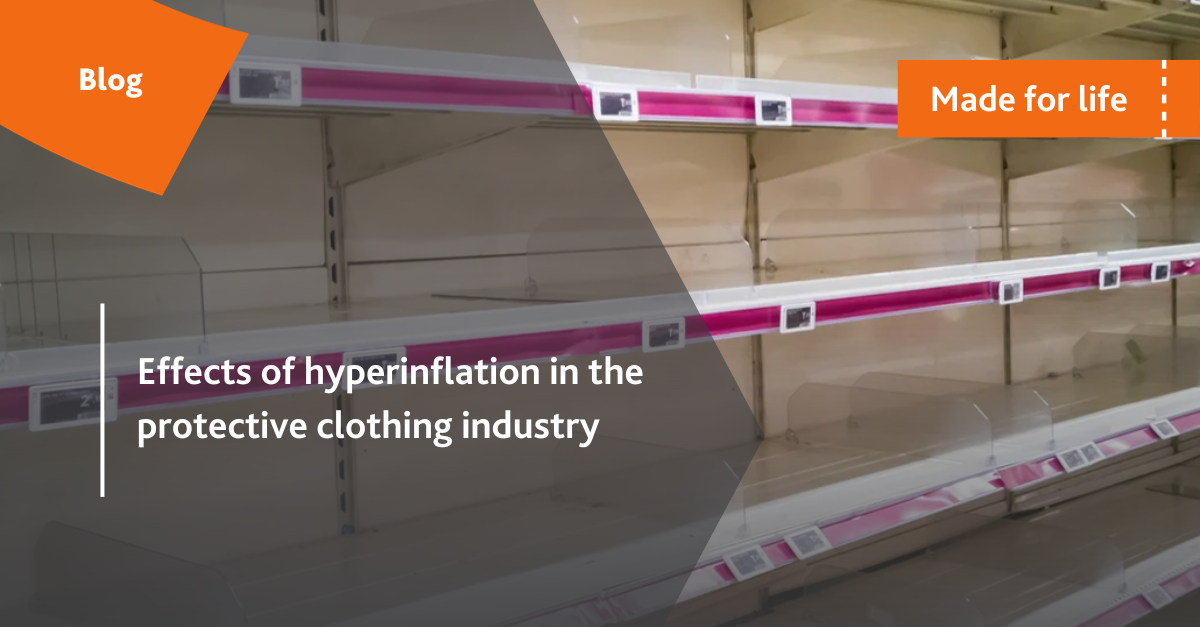 Effects of hyperinflation in the protective clothing industry